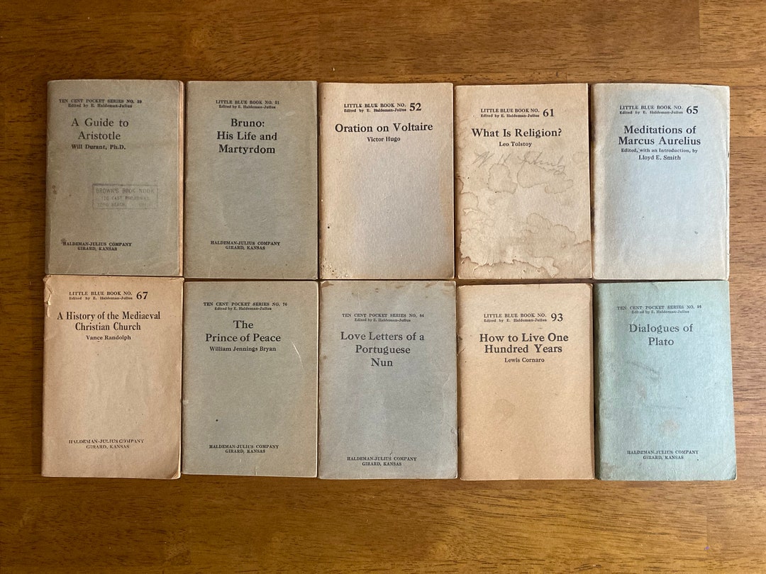 1920s Little Blue Books and Ten Cent Pocket Series Promised the ...