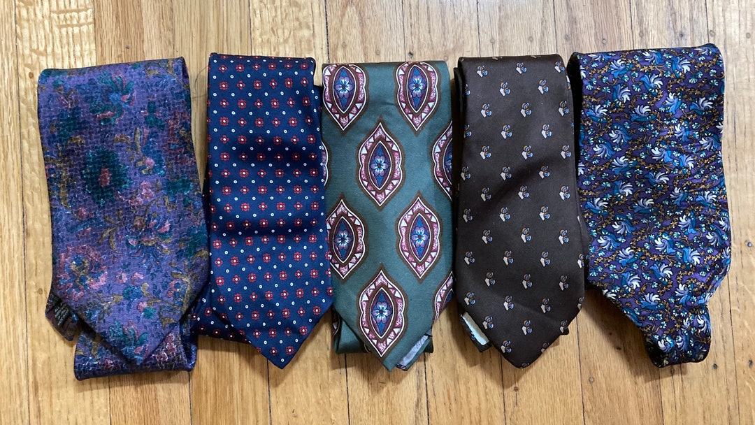 Vintage Christian Dior Silk Ties, Designer Neckwear - Etsy