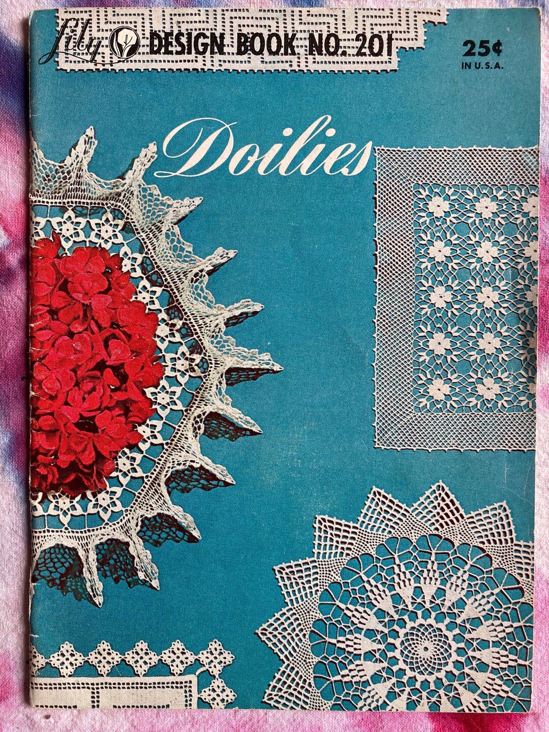 Lot of 1940s Through 1990s Doily Pattern Books for Large and Small ...