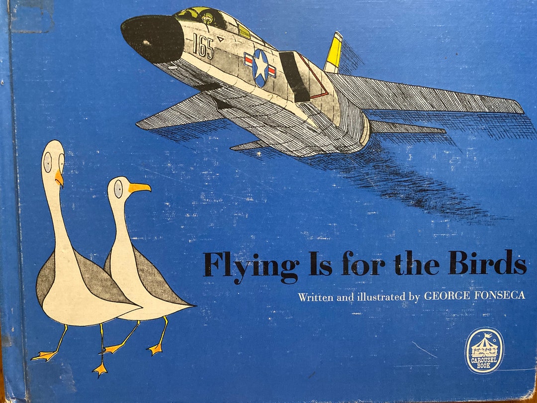 1968 Children's Book: Flying is for the Birds - Etsy