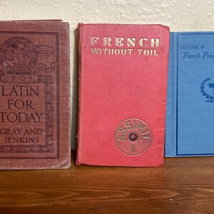 Collection of Antique French Children's Books That Pair Fundamental ...