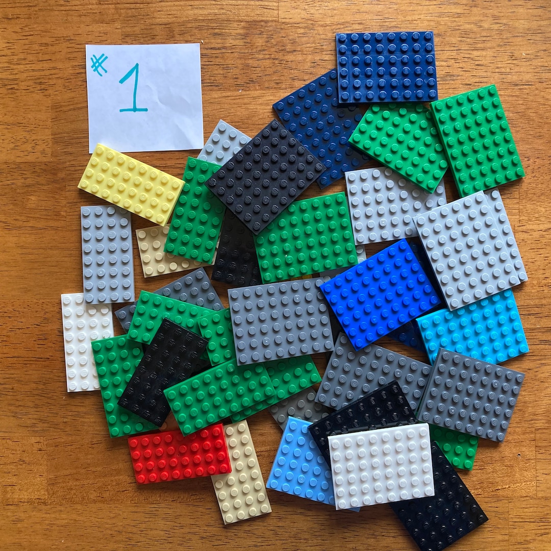 Lego Flat Base Plates Small Smallish Medium and - Etsy