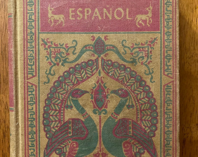 1940s Spanish Textbook With Scores of Drawings and Photographs of Life ...