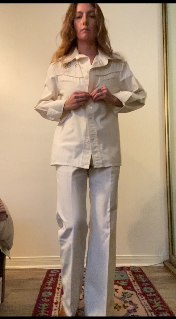 Vintage white western - Gem