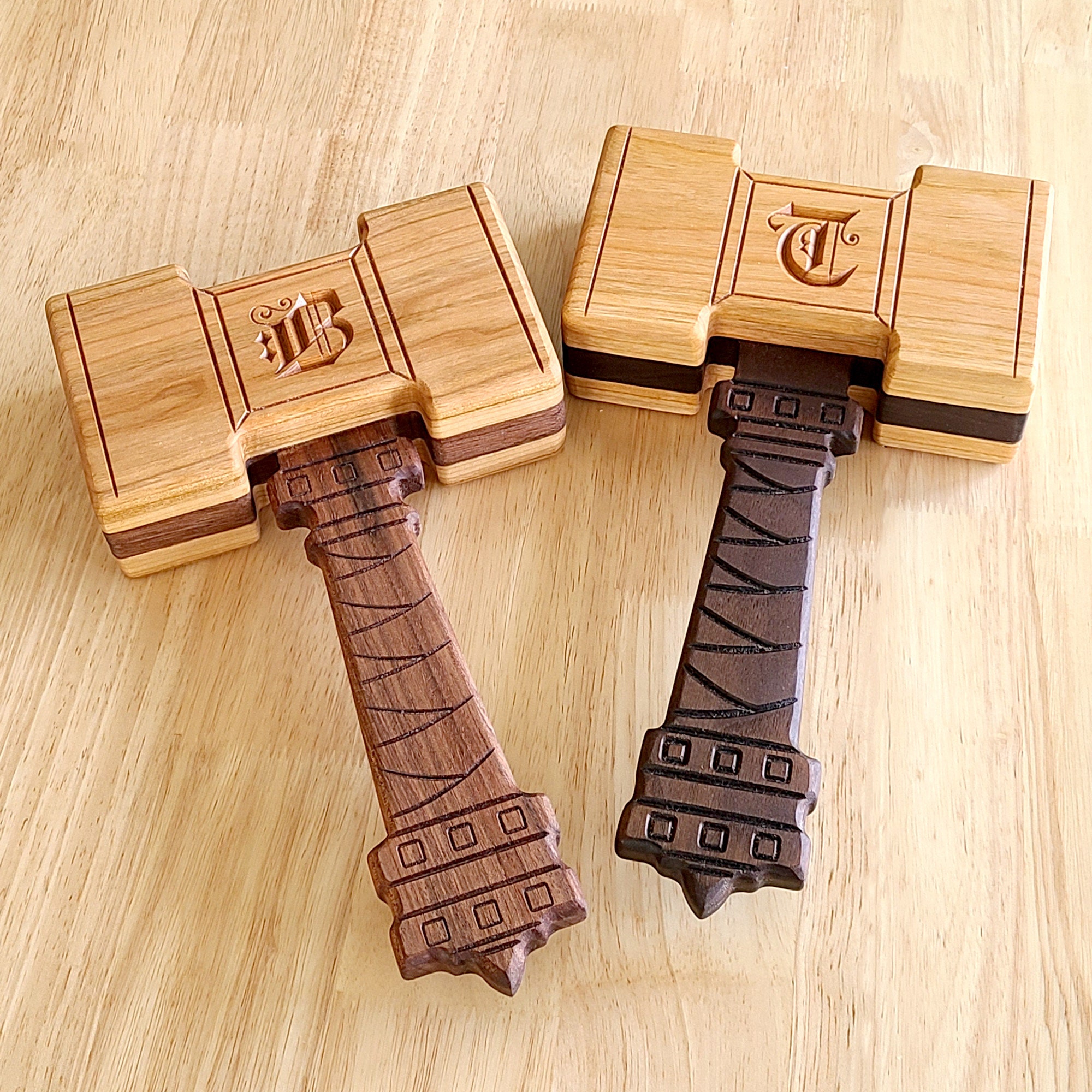 Wood Mallet CNC Files, Cut Files, CNC Project Plans, Wooden Mallet ...