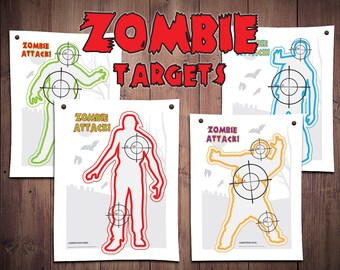 Printable Airsoft Zombie Targets
