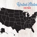 50 States Svg Bundle, 50 States Cut File, 50 States Silhouette, State ...