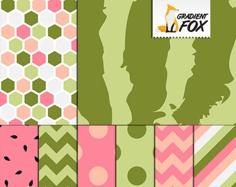 INSTANT DOWNLOAD/PRINTABLE Summer Fruit Watermelon Digital - Etsy