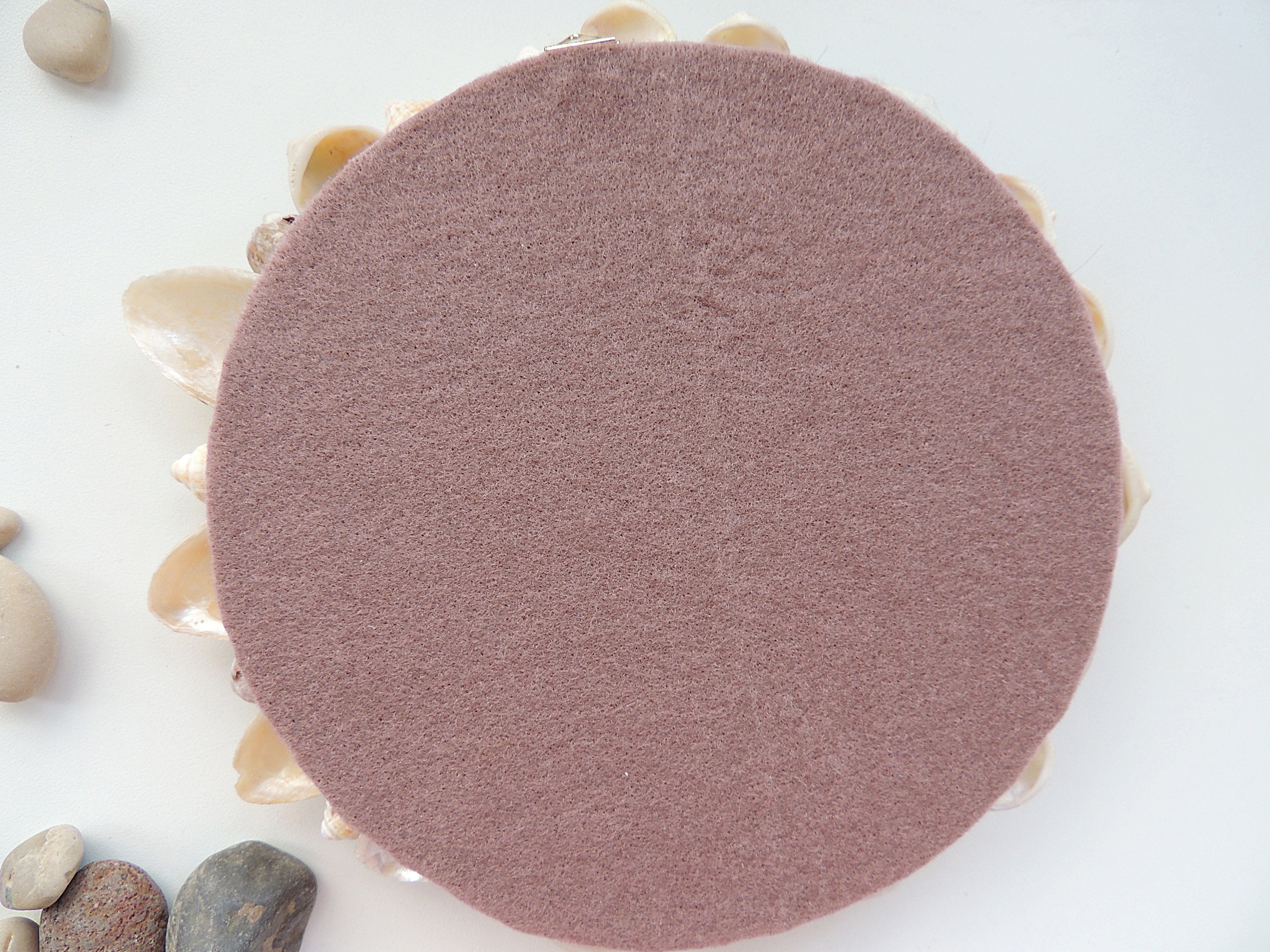 Sea Shells Mosaic Round Sea Shells Wall Art Mosaic Home - Etsy