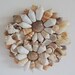 Sea Shells Mosaic, Round Sea Shells Wall Art Mosaic, Home Decoration ...