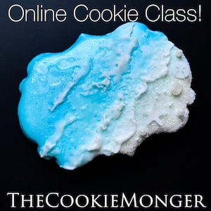 Ocean Waves Cookie Online Class - Etsy