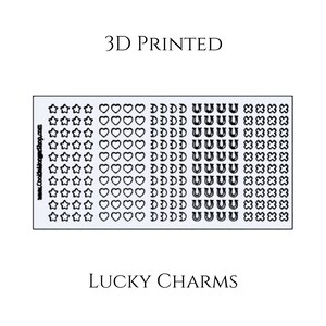 Lucky Charms Sprinkle Stencil--3d Printed - Etsy