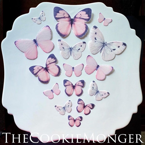 Wafer Paper Butterflies - Etsy
