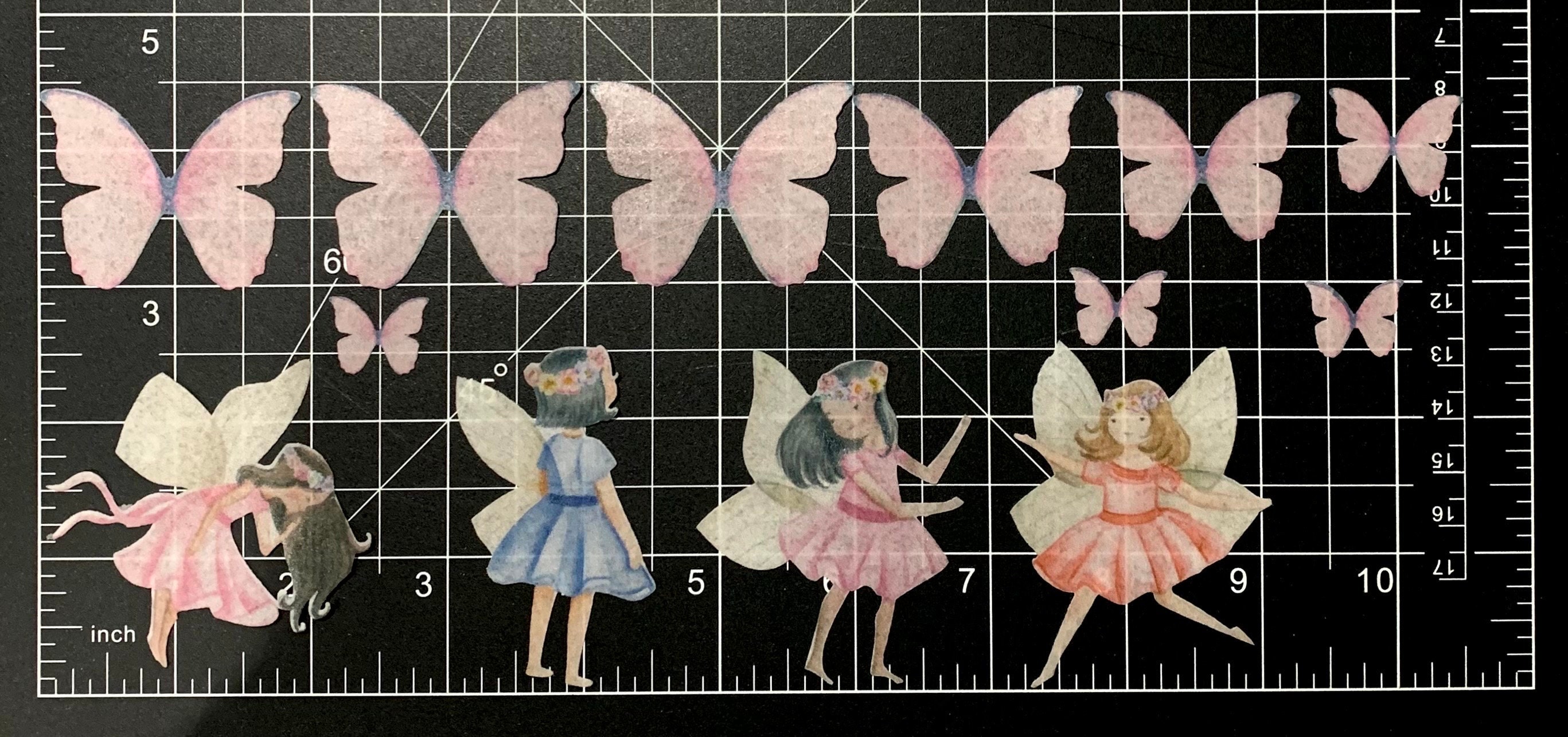 Pre-cut Edible Fairies and Butterflies--fairies and Butterflies in ...