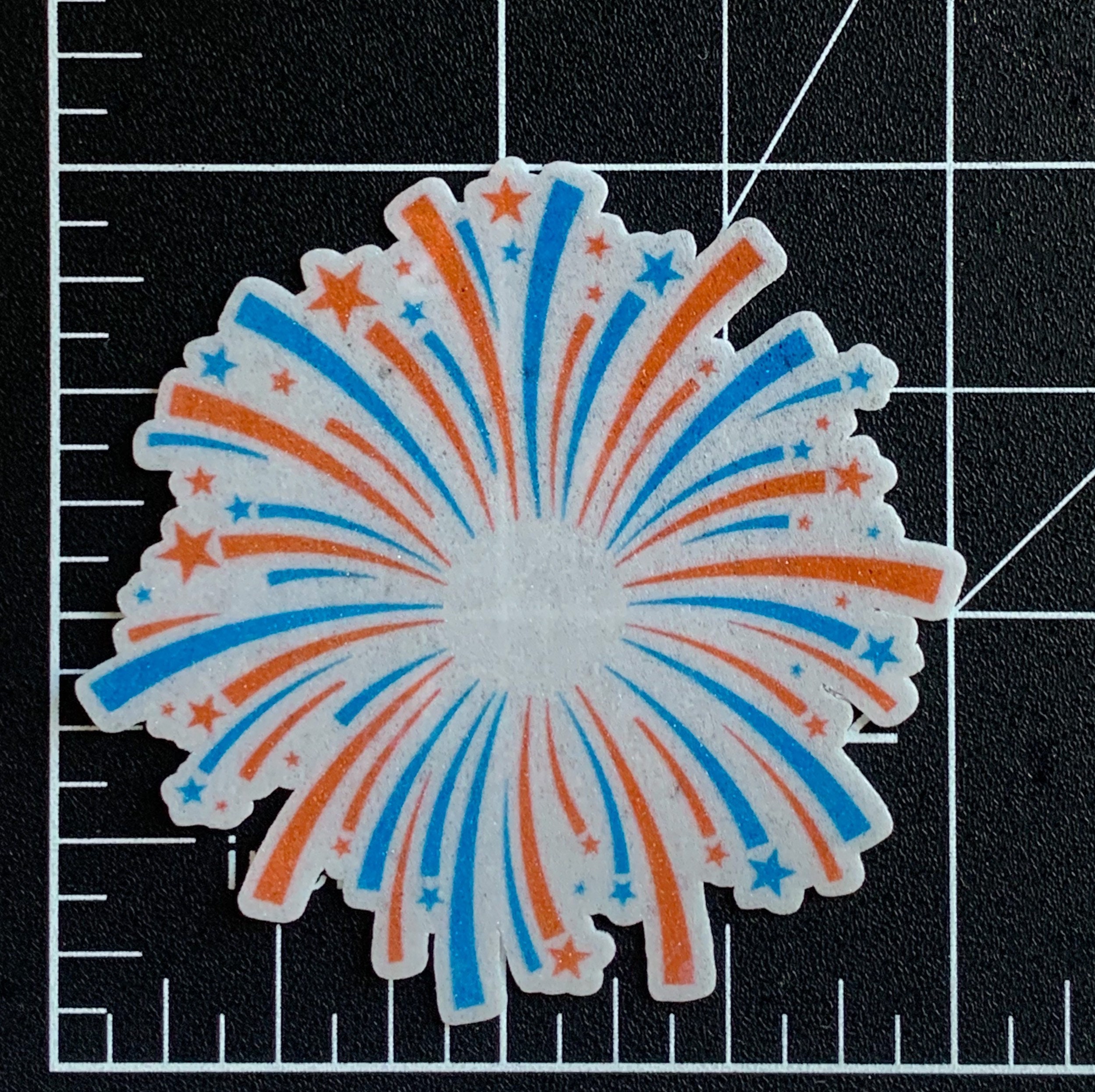 Edible Pre-Cut Firework Bursts-Edible Wafer Paper — The CookieMonger ...