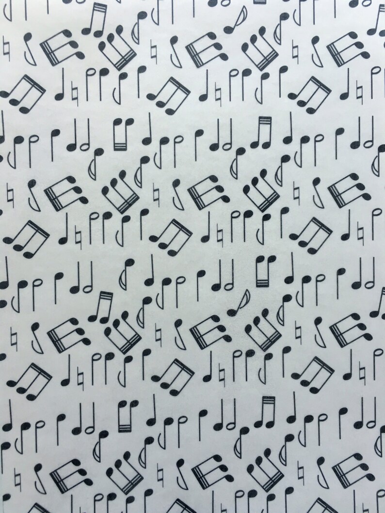 Music Notes Edible Wafer Paper | Etsy