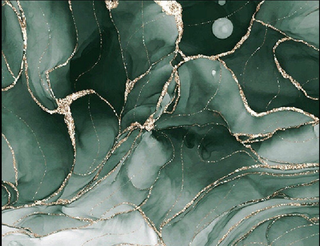 Green Marble Edible Sheet - Etsy