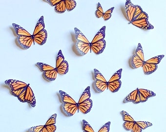 Edible Pre-cut Wafer Butterfly Pastel Pink and White - Etsy