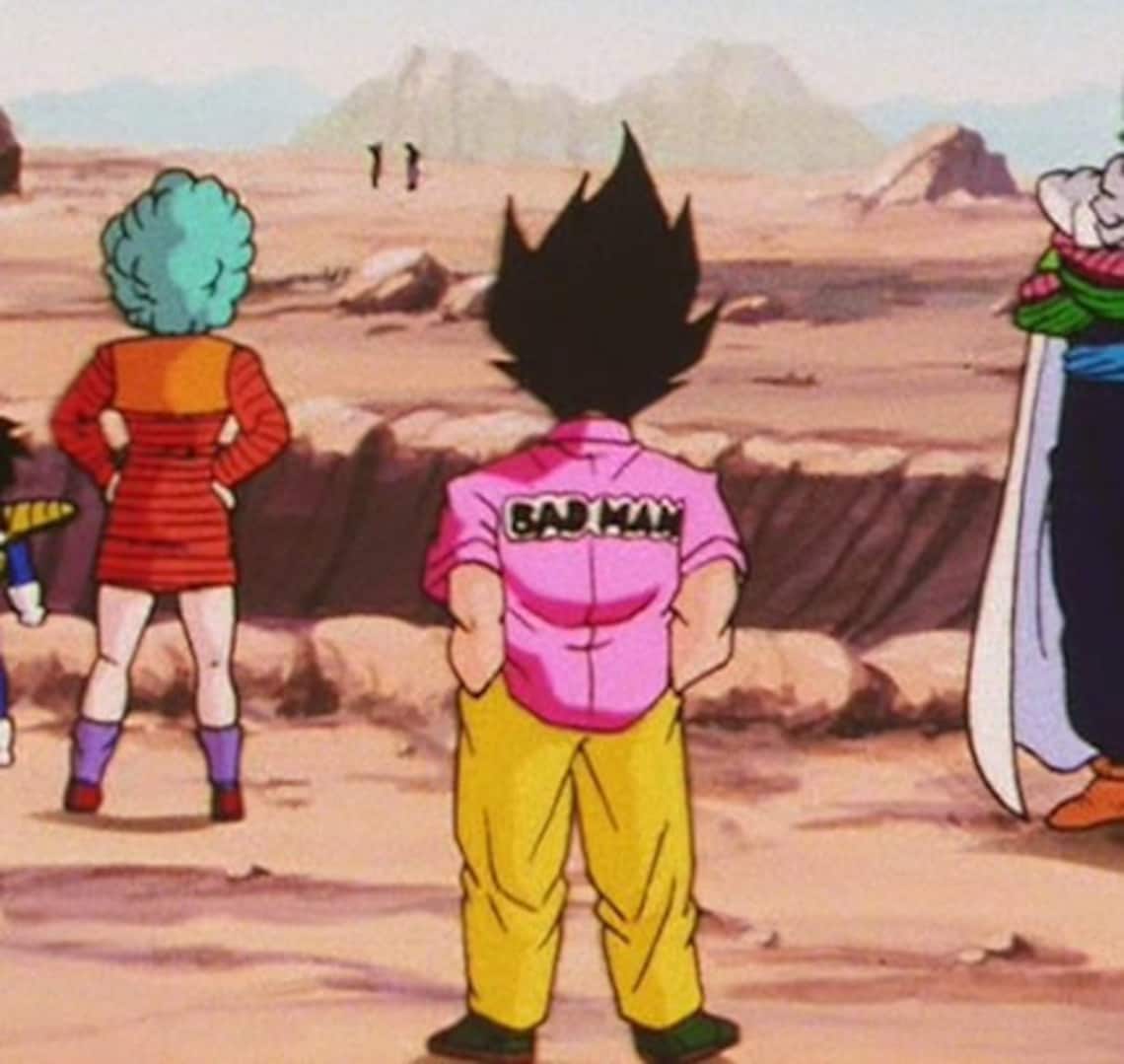 Vegeta Badman Shirt Iron on Graphics Template, Print at Home for DIY ...