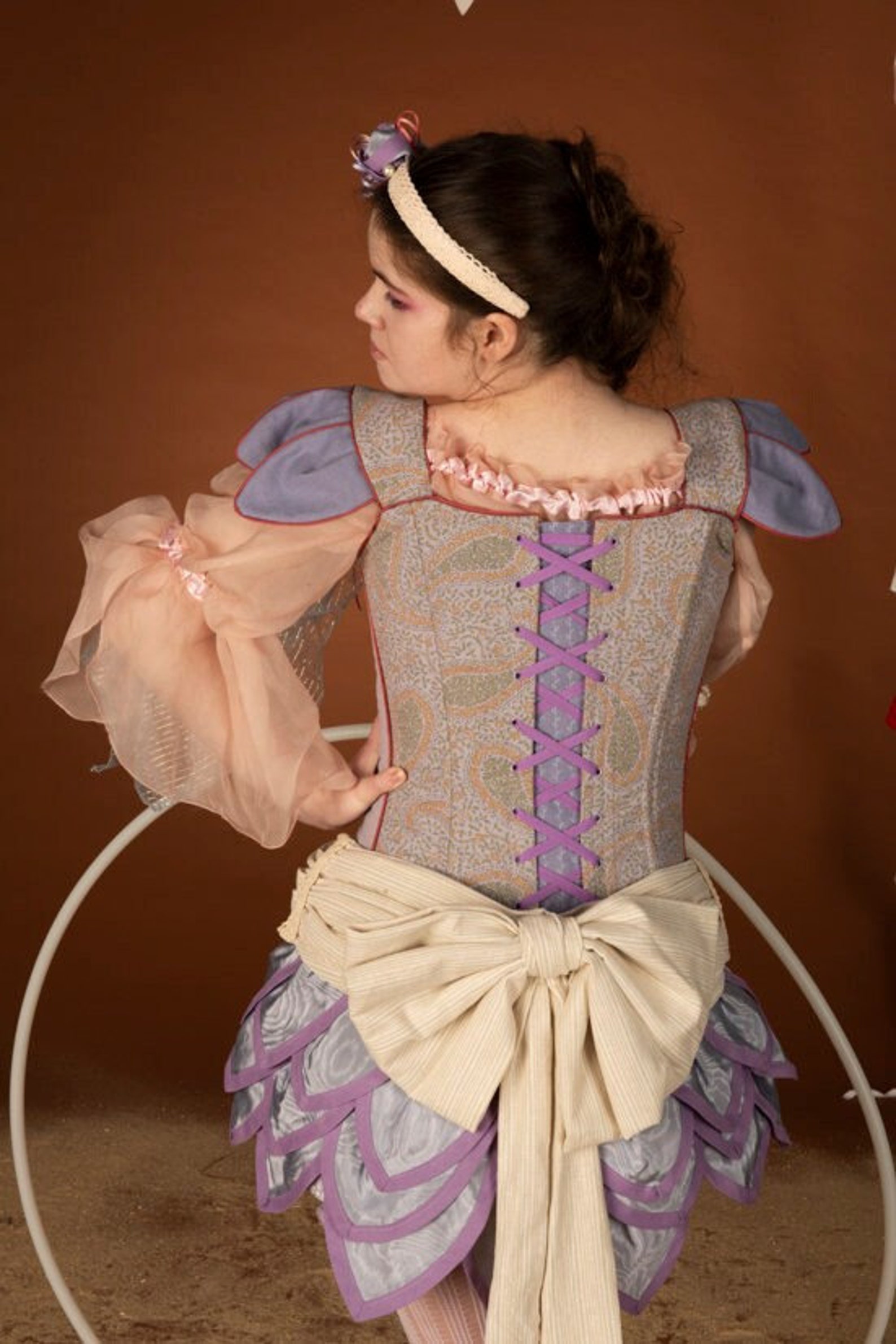 Circus Fairy Girl Costume Cosplay Period. Midsummer Nights Dream. Pixie ...
