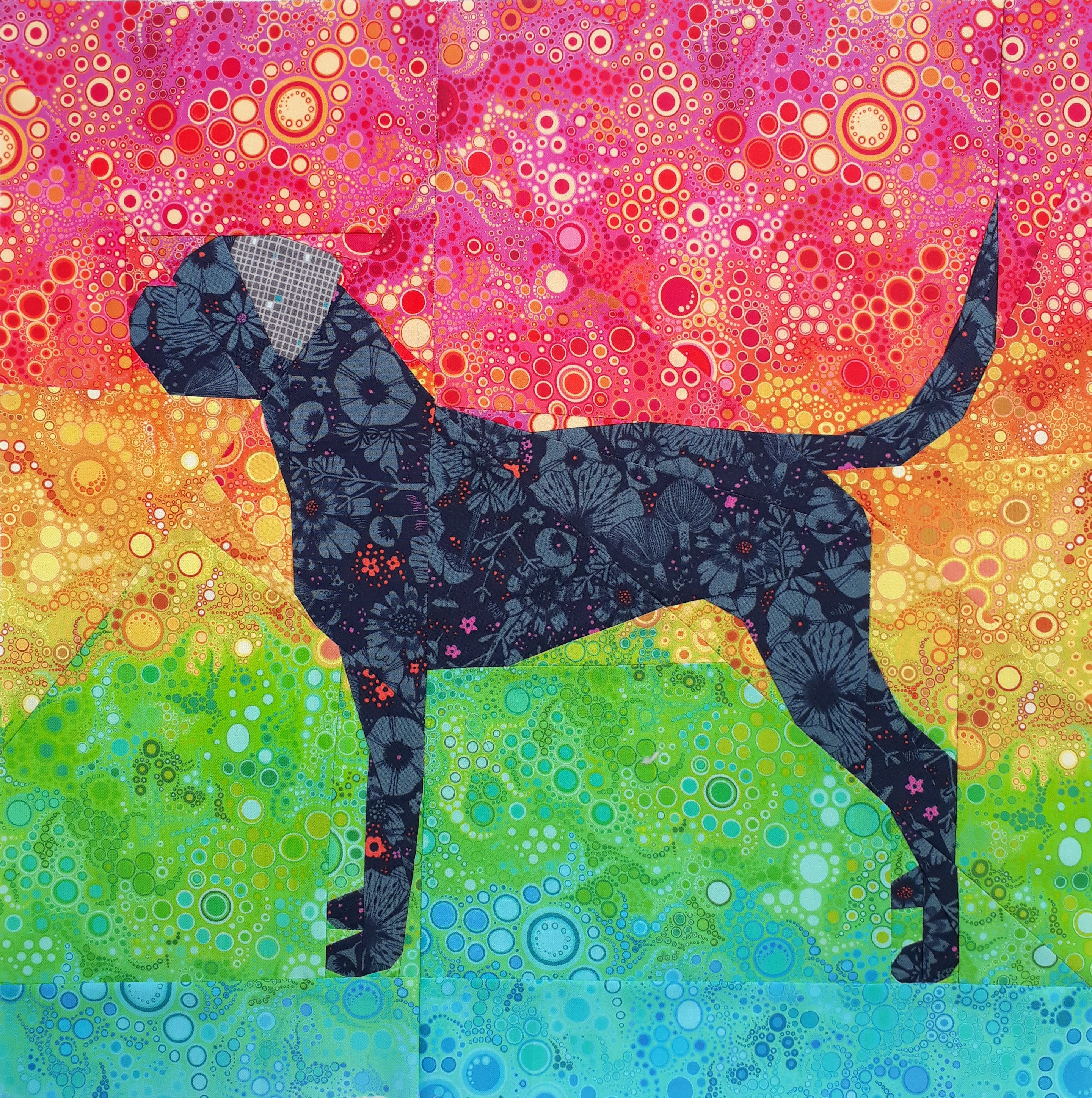 Pieced Pups Foundation Paper Pieced Dog Quilt Pattern Bundle for Dog ...