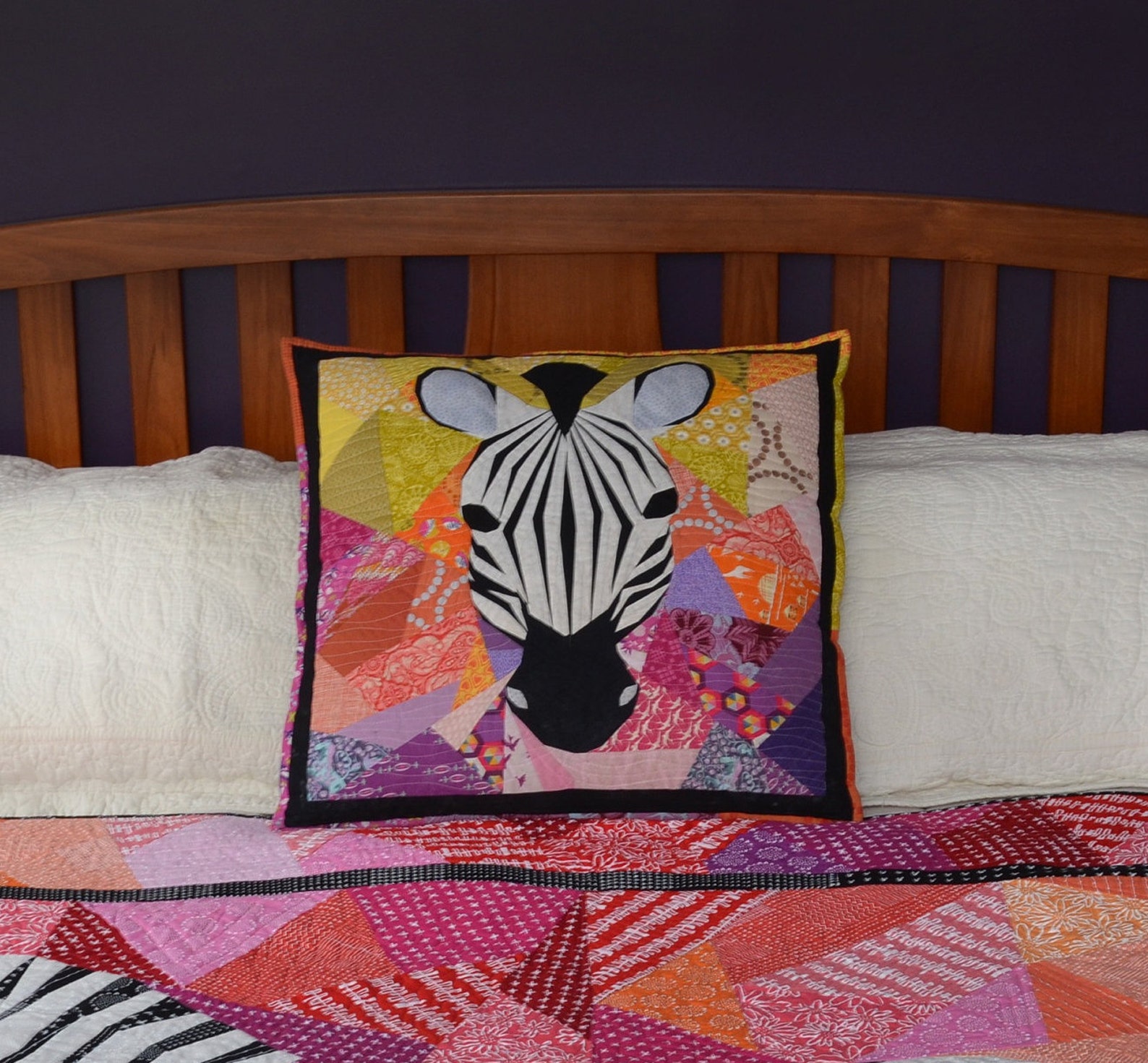 20 Inch Zebra Foundation Paper Pieced Quilt Pattern | Etsy