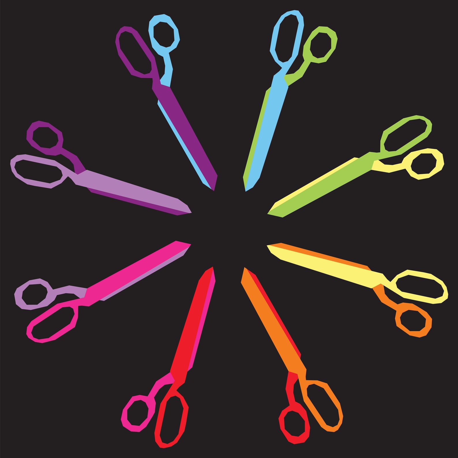 Scissor Circle A Foundation Paper Pieced Quilt Pattern | Etsy