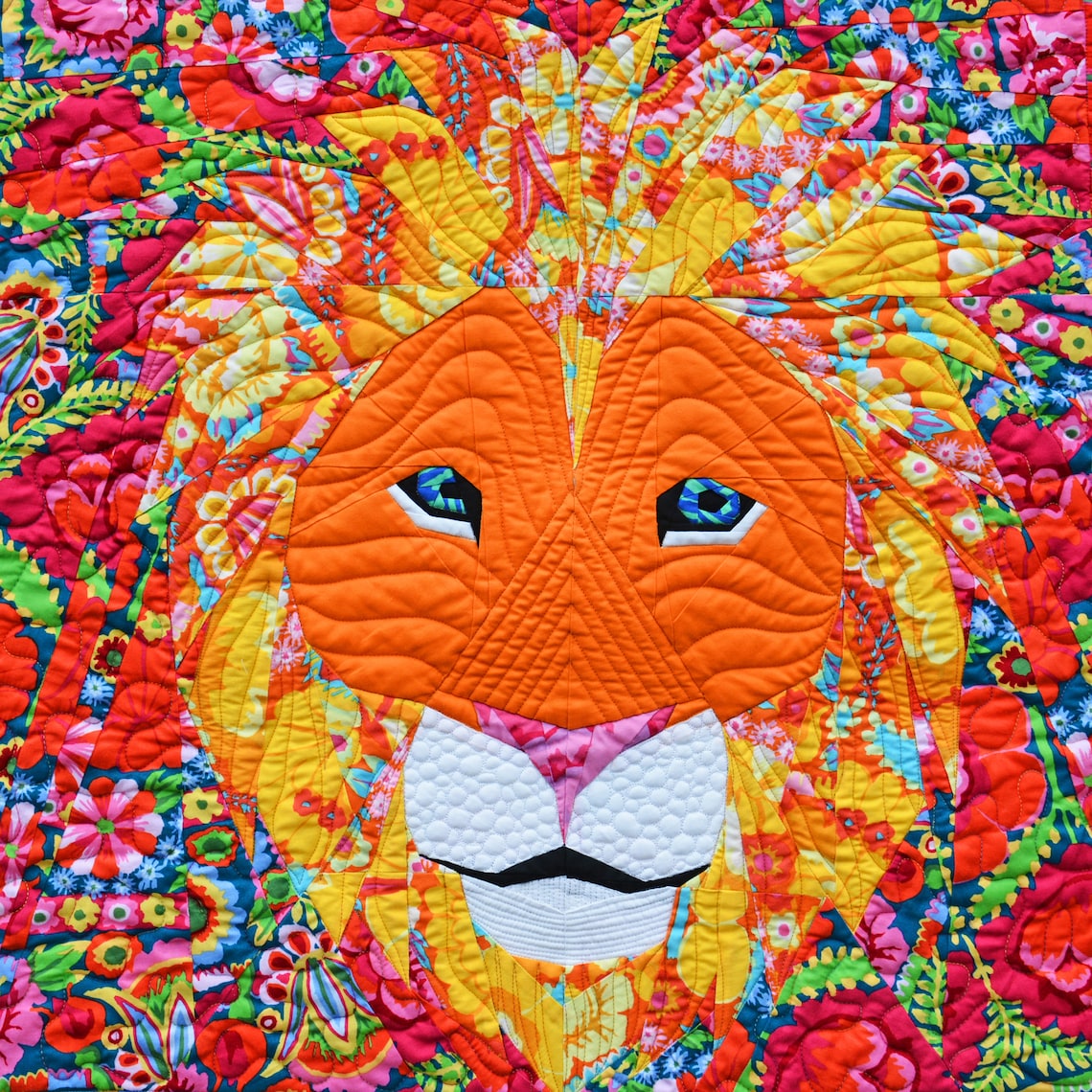 Lion Safari Foundation Paper Pieced Quilt Pattern - Etsy