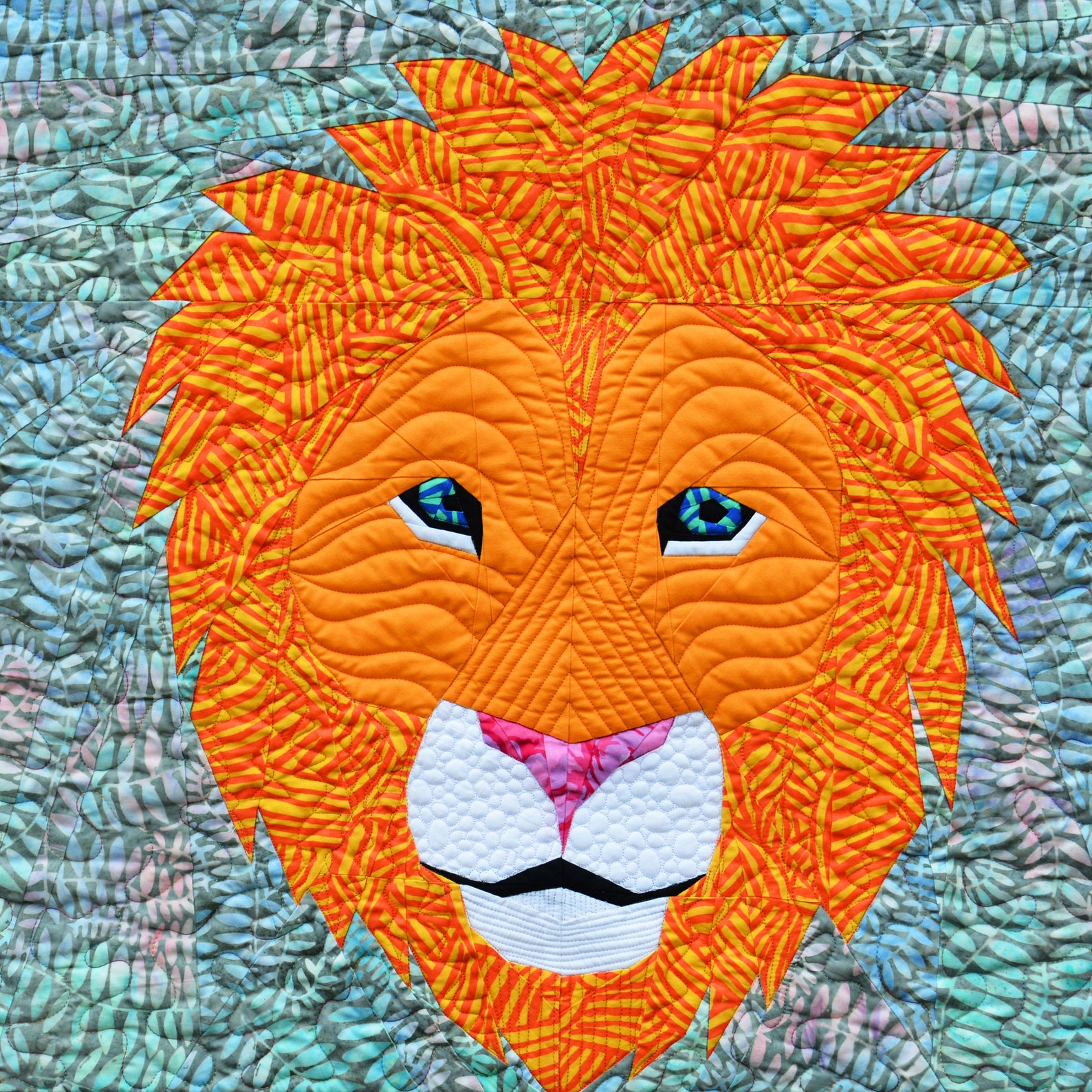 Lion Safari Foundation Paper Pieced Quilt Pattern - Etsy