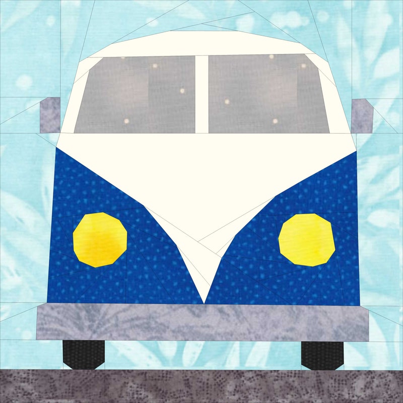 Vehicle Quilt Pattern - Etsy