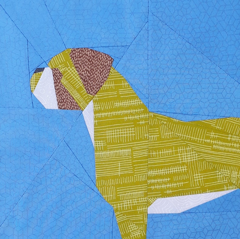 Pieced Pups Foundation Paper Pieced Dog Quilt Pattern Bundle | Etsy