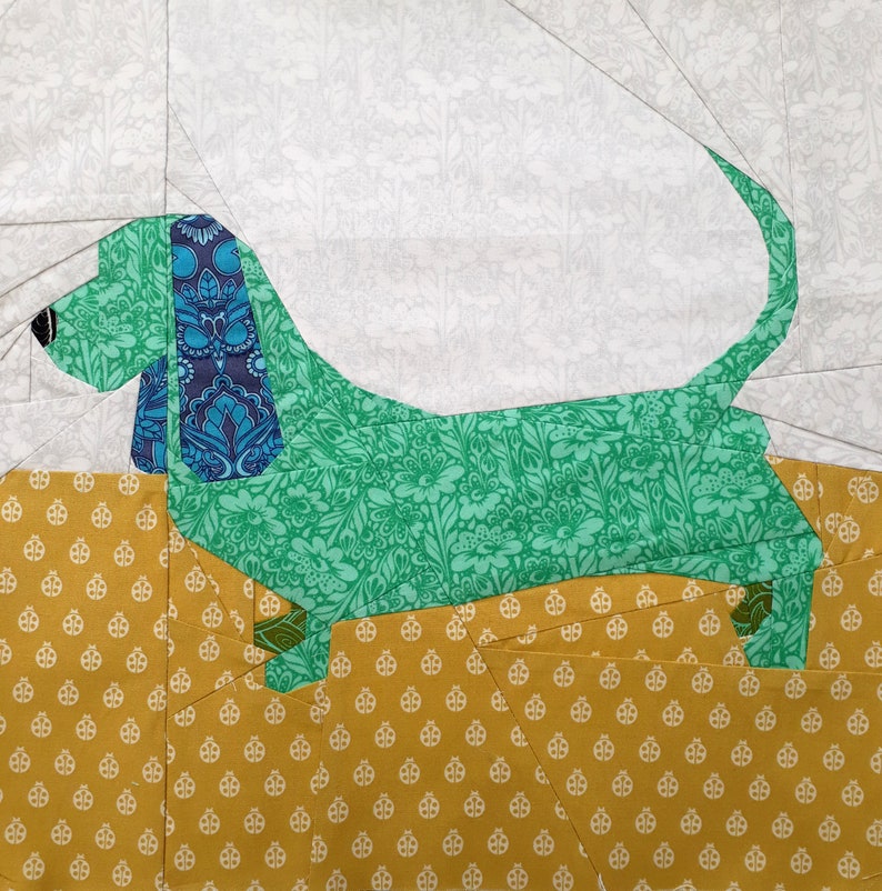 Pieced Pups Foundation Paper Pieced Dog Quilt Pattern Bundle | Etsy