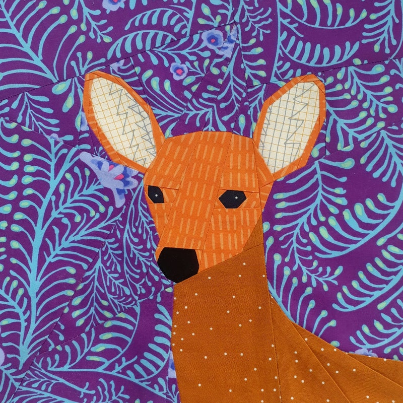 Deer Quilt - Etsy