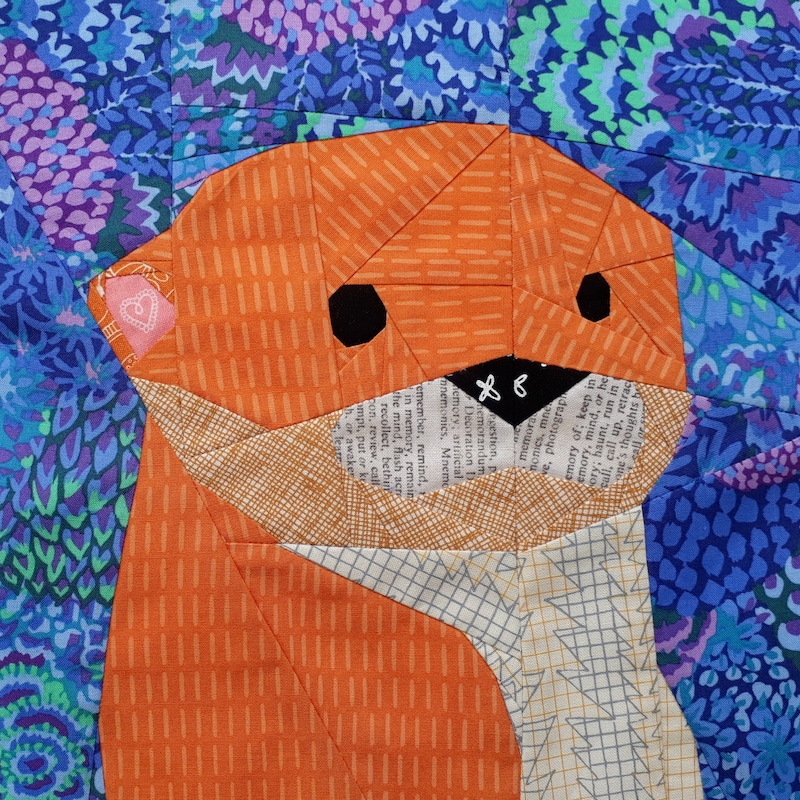 Otter Quilt Pattern - Etsy