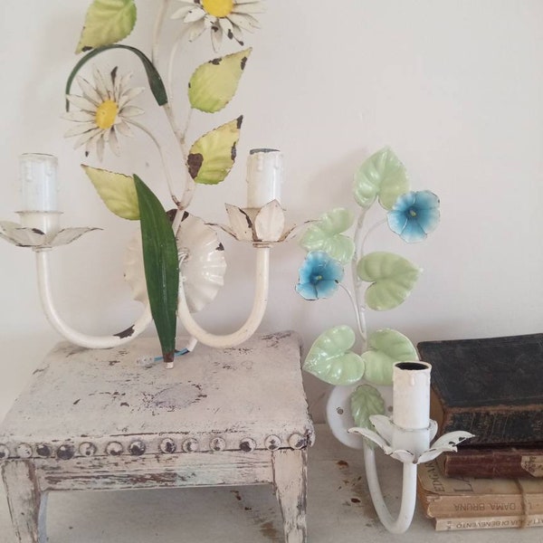 French Tole Chandelier - Etsy