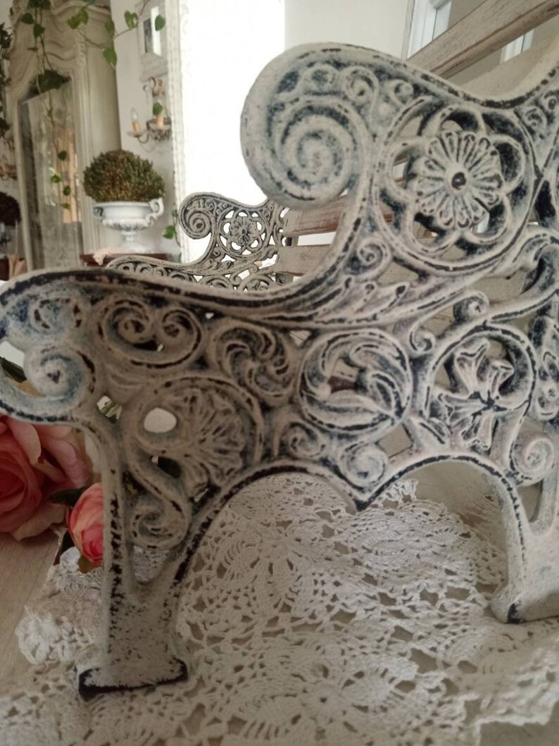 Italian Antique Dolls Bench or Deco Bench Shabby Chic White - Etsy