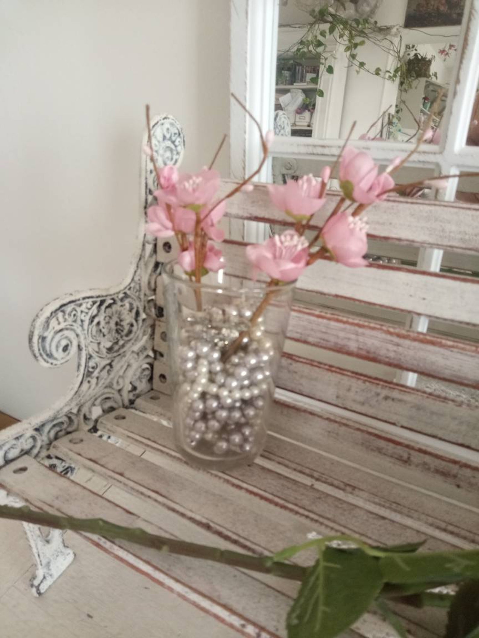 Italian Antique Dolls Bench or Deco Bench Shabby Chic White - Etsy
