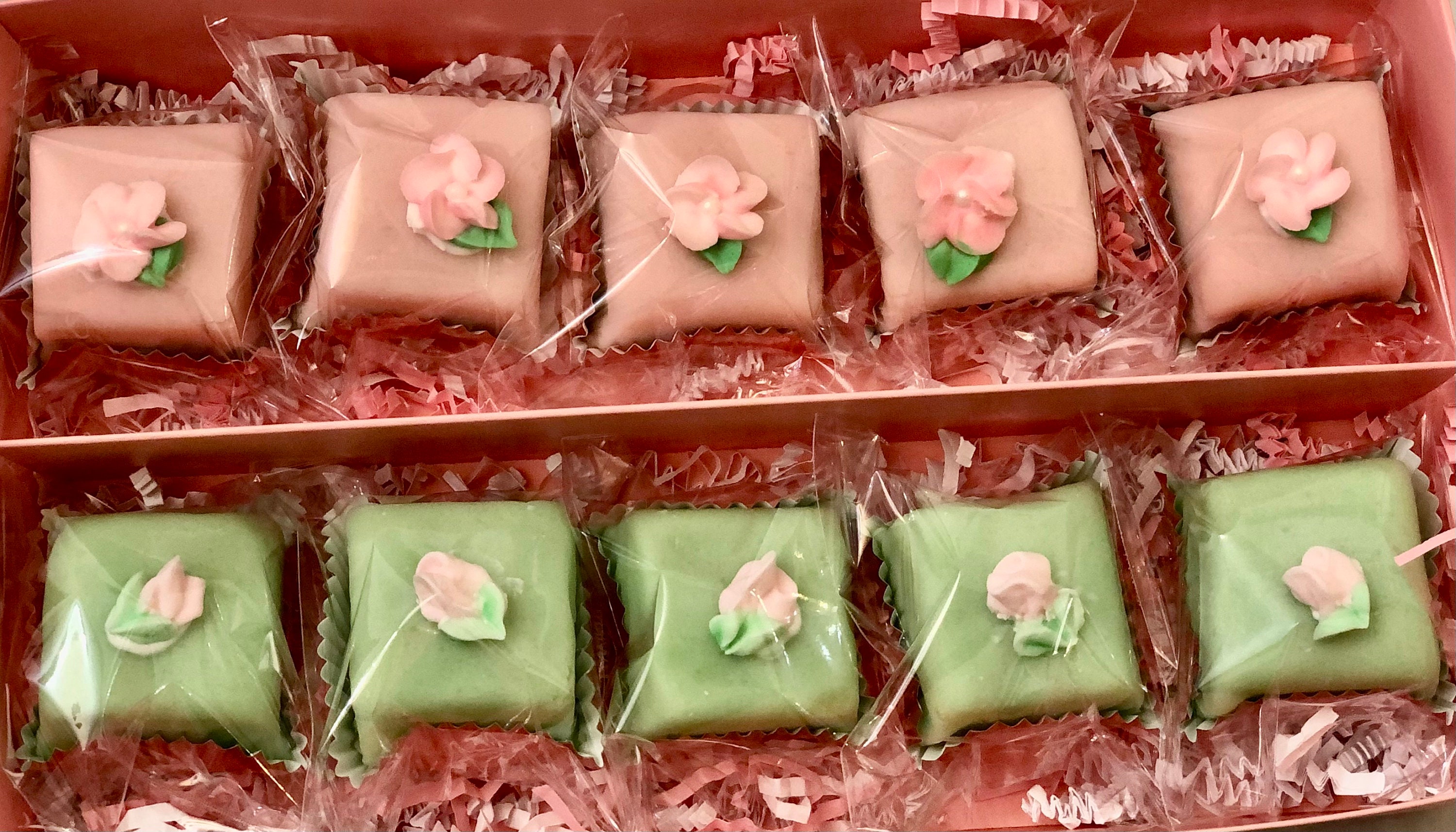 Marzipan Petit Fours - Etsy