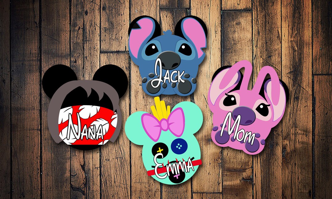 Custom Lilo and Stitch Inspired Custom Magnet - Etsy