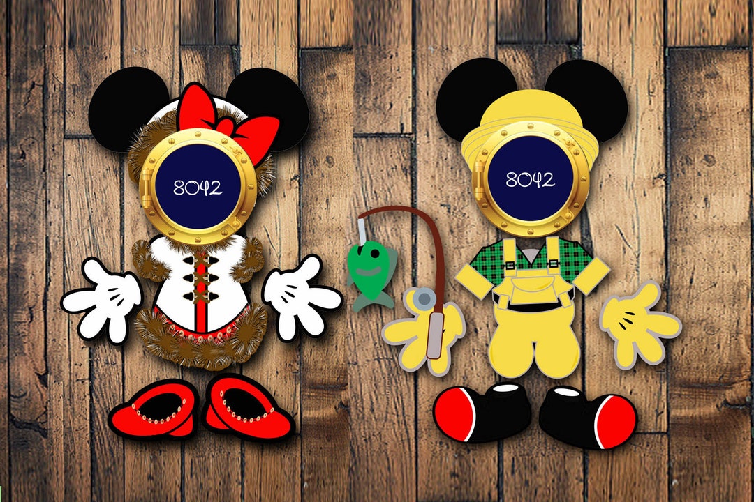 Alaskan Cruise, Fisherman Mickey, Parka Minnie, Minnie, Alaskan Cruise ...