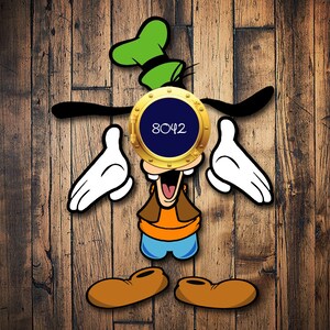 Custom Cruise Inspired By, Goofy, Porthole Magnet, Mickey Magnets - Etsy