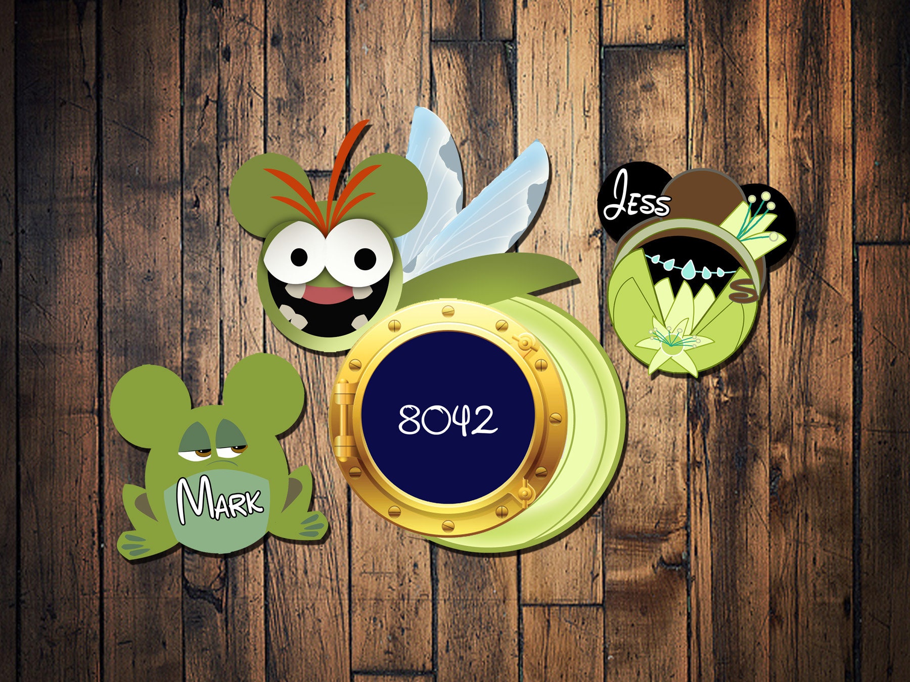 Ray Princess Tiana Princess and the Frog Lightning Bug | Etsy