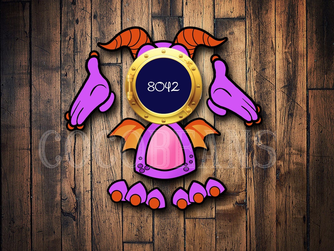 Figment the Dragon, Inspired, Cruise, Porthole, Magnet - Etsy
