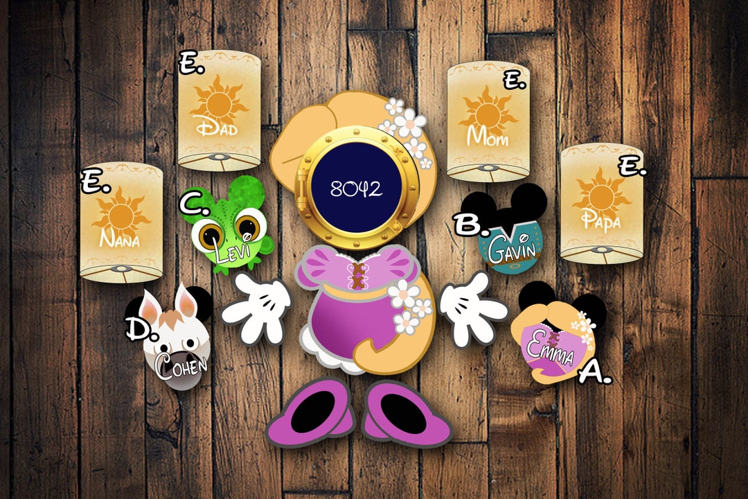 Rapunzel Porthole, Magnet, Lantern, Cruise Magnet, Mickey Ears Magnet ...