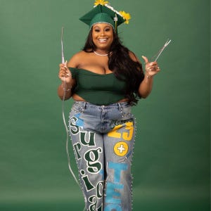 Custom Painted Jeans | Senior Jeans |graduation Jeans| Personalized ...