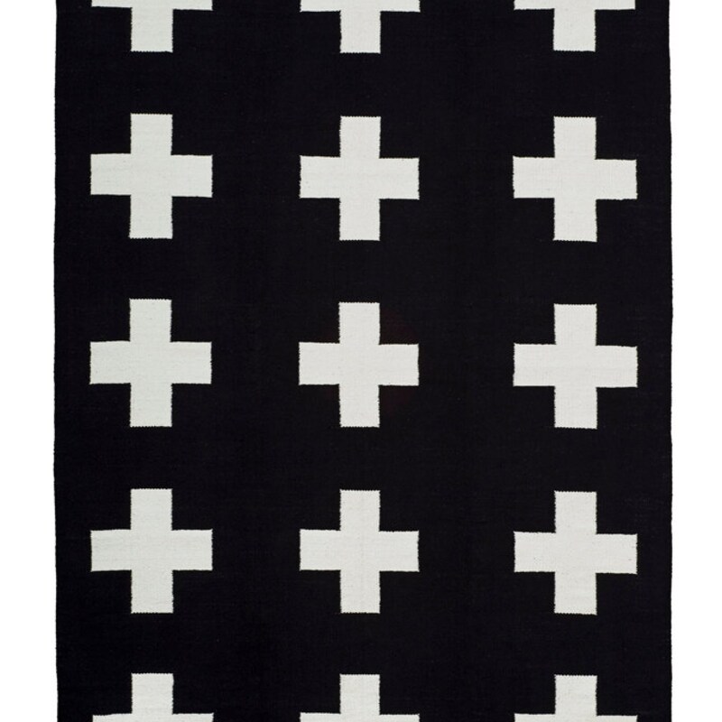 Swiss Cross Rug - Etsy