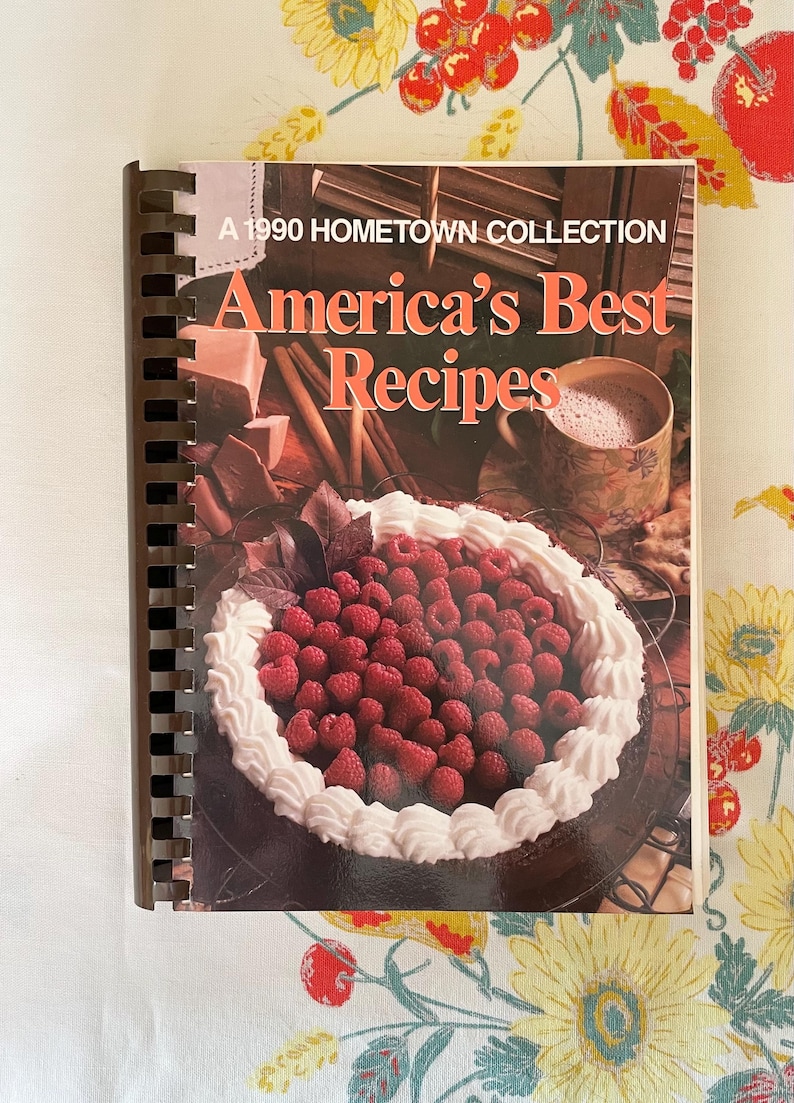 Vintage 1990 Cookbook: America's Best Recipes, Hometown Collection - Etsy