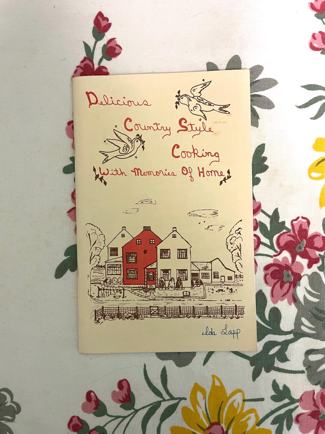 Vintage Amish Country Recipe Book 1995 Copy of Handwritten Recipe ...