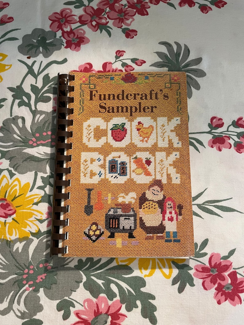 Vintage Fundcraft Sampler Church Fundraiser Sample Book With Recipes ...