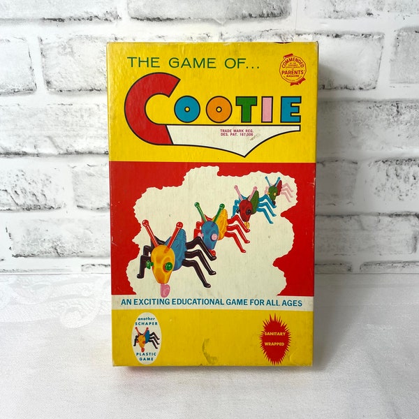 Vintage Cootie Game - Etsy